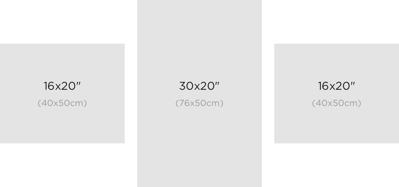 Wall Art Clusters & Splits Configurations and Dimensions -- Rectangle ...